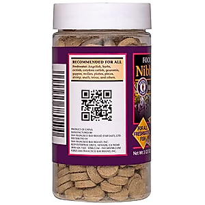 San Francisco Bay Brand Food Tablets Nibble Bits, 3-Ounces 310 Tablets, Stick On Glass Food for A Feeding Frenzy