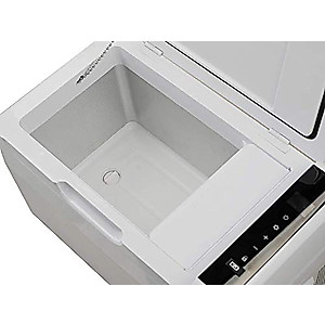 Alpicool C22 Portable Freezer,12 Volt Car Refrigerator with Ice Tray, 23 Quart (22 Liter) Fast Cooling 12V Car Fridge -4℉~68℉, 12/24V DC and 100-240V AC for Outdoor, RV, Truck, Boat (White)