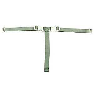 Replacement Parts for Fisher-Price Booster Seat - Fisher-Price Healthy Care Booster Seat DLT02 and V8638 ~ Replacement 3 Point Gray Strap ~ Waist and Crotch