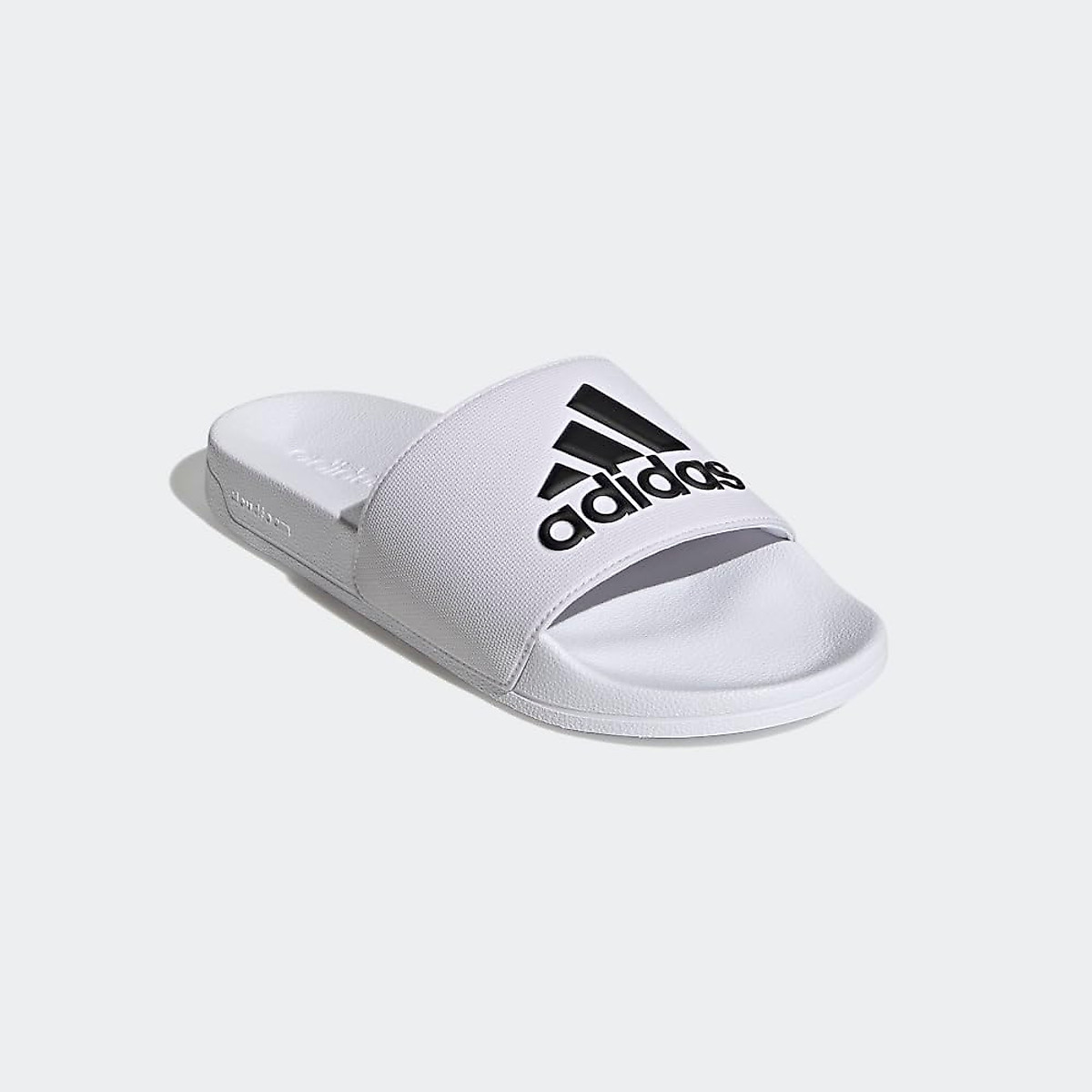 adidas Adult Adilette Shower White/Core Black/White 9