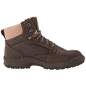 Cat Footwear womens Tess Steel Toe Work Boot, Dark Gull Grey, 7.5 US
