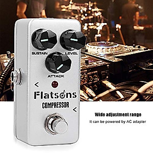 Pure Analog Circuit Guitar Compression Effects Pedal,Compressor Mini Guitar Effect Pedal Instrument Accessory