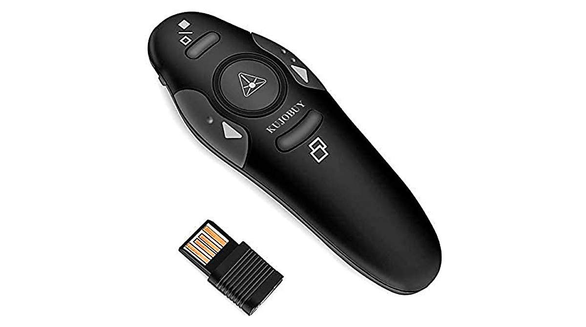 Wireless Presenter Remote for PowerPoint - 39ft Range