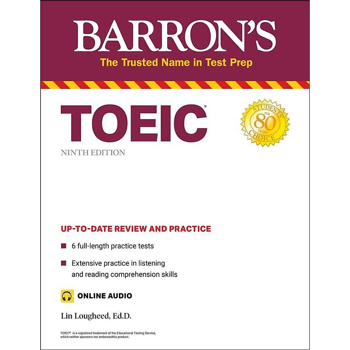TOEIC (with online audio) (Barron's Test Prep)