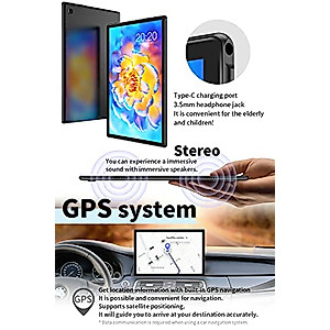 Tablet Android 11 128GB Tablets, TECLAST M40S 10 inch Android 5G Dual WiFi Gaming Tablet, 4GB RAM 1TB Expand Tablet, 8-Core Tablets with 1920x1200 FHD, 2.4G+5G Wi-Fi, GPS, Bluetooth, 6000mAh Tablet PC