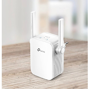 TP-Link N300 WiFi Extender(TL-WA855RE)-WiFi Range Extender, up to 300Mbps speed, Wireless Signal Booster and Access Point, Single Band 2.4Ghz Only