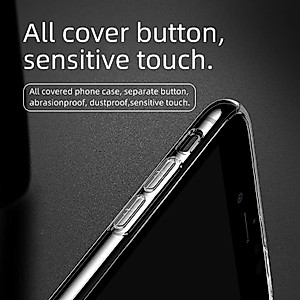 Tigowos Magnetic Phone Case for iPhone 8 Plus Case with MagSafe Wireless Charging Shockproof Protective Case for iPhone 8 Plus(5.5")， Clear