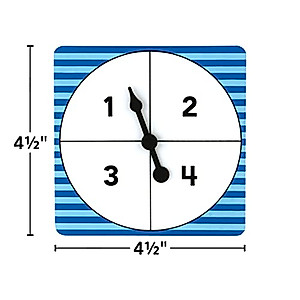 Teacher Created Resources Number Spinners, Set of 5 (20637)