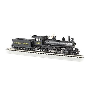 Bachmann Industries Baldwin 52" Driver 4-6-0 DCC Ready Locomotive - CANADIAN PACIFIC #847 - (1:87 HO Scale)