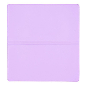 Lavendar Vinyl Checkbook Cover, Top Tear Personal Vinyl Checkbook Cover