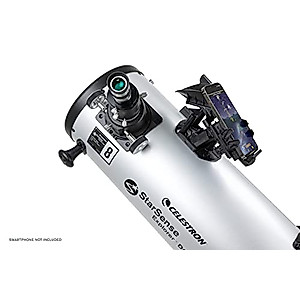 Celestron – StarSense Explorer 8-inch Dobsonian Smartphone App-Enabled Telescope – Works with StarSense App to Help You Find Nebulae, Planets & More – 8” DOB Telescope – iPhone/Android Compatible