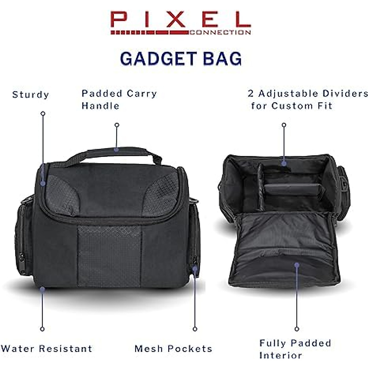 Panasonic LUMIX G7 4K Digital Camera, with LUMIX G Vario 14-42mm Mega O.I.S. Lens, Advanced Accessory and Travel Bundle (3 Years Panasonic Warranty) (Silver)