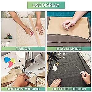 Aufisi Professional Tailors Chalk 8PCS, Triangle Sewing Chalk Fabric Markers - Sewing Notions & Accessories