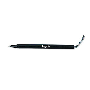 Preventa Standard Refill Counter Top Pen, Medium Point, Black Ink (05058)