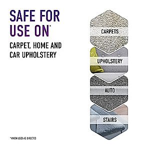 Hoover Paws & Claws Urine Eliminator Spray, 22 oz., 2 Pack, Fresh Scent, Pet Spot and Stain Remover for Carpet & Upholstery, Tackles Tough Pet Messes & Stains, Pair with Hoover Carpet or Spot Cleaner