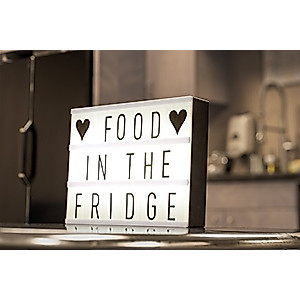 SE Cinema Light Box with 100 Characters - NBB1204CLB