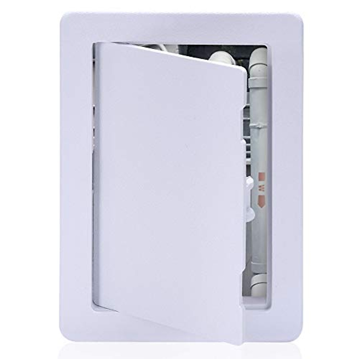 Suteck Plastic Access Panel for Drywall Ceiling 4 x 6 Inch Reinforced Plumbing Wall Access Doors Removable Hinged