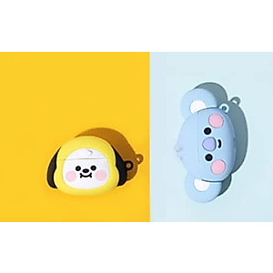 Bangtan Boys_Jimin-Chimmy Official Merchandise_ [PRO] One Chimmy Baby Character Cute Silicone Case Compatible with Airpods Pro + One Chimmy Sticker+Photo Cards Included_Proof Yet to Come Butter