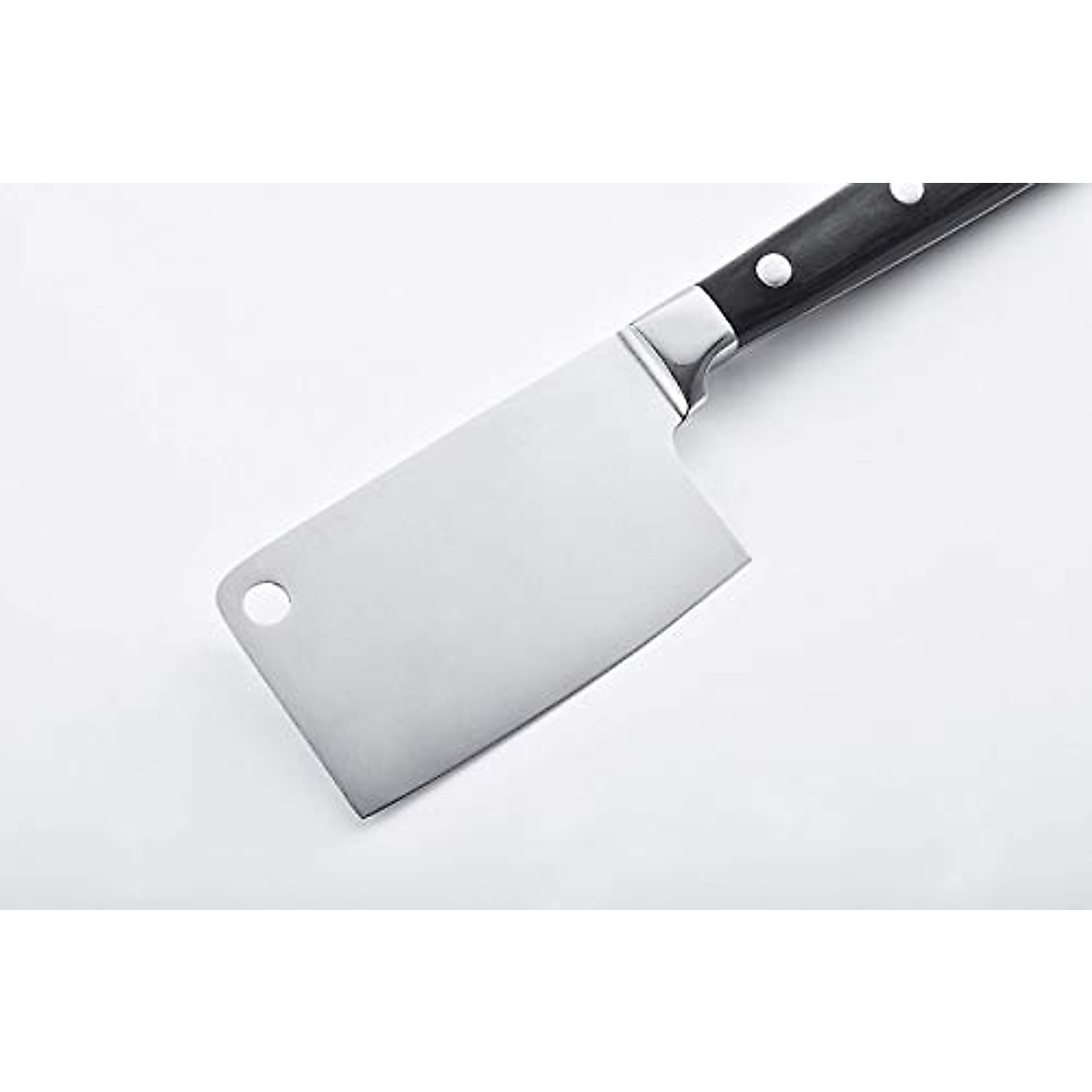 Seven Lotus Cheese Knife - Sharp Premium Stainless Steel Hatchet Blade - Original Home Essentials - Bar Tool Knives - Unique Gift - Perfect for Cutting Parmesan to Brie Cheeses - Great for Picnic