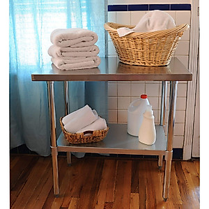 Sportsman Stainless Steel Work Table, 24 by 36-Inch