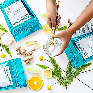 Hair La Vie Foundation Collagen Elixir with Keratin and Prebiotics for a Healthy Skin, Hair, & Body, 9.96 oz.