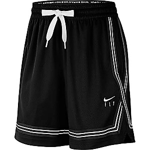 Nike Women's Fly Crossover Basketball Shorts (Black(CK6599-010)/W, Medium)