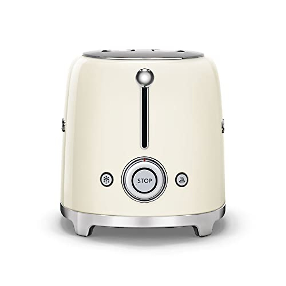 Smeg Retro Drip Coffee Machine and 2-Slice Toaster Bundle, Cream