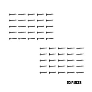Fifty Pieces #8-32 X 1 1/2" 316 Marine Grade Stainless Steel Flat Head Phillips Machine Screw, 316 Stainless Steel Screws (50) el tornillo de la máquina