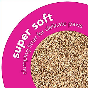 ökocat Super-Soft Natural Wood Clumping Cat Litter with Odor Control, Large,16.7 lbs