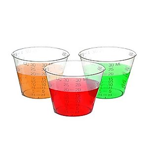 Oakridge One Ounce Plastic Medicine Cups (Pack of 100)