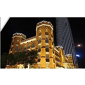 200W LED Flood Light, 20000LM 6000k(Cold White) Floodlight, IP65 Waterproof Super Bright Work Lights, CE and ROHS Certified Outdoor Security Lighting for Garage, Garden, Playground 110V (200)