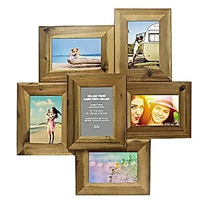 MICHAELS Bulk 6 Pack: 6 Opening Natural 4”; x 6”; Collage Frame by Studio Décor®