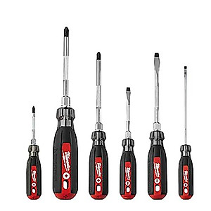 Milwaukee 6Pc Cushion Grip Screwdriver Kit