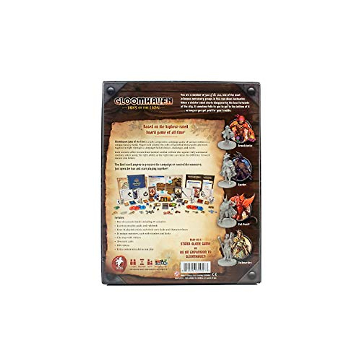 Gloomhaven Cephalofair Games: Jaws of The Lion Strategy Boxed Board Game for Ages 14 and up, 2+ players