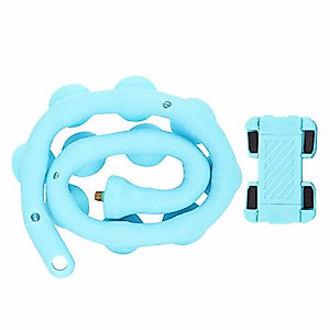 Mikikit Wall Flexible Home Holder,Lazy Tile, Stand Mount Desk for Support, Cup Sky- Blue Support Living Stents Clamp Motorcycle Worm Suction,Suction Kitchen Phone Room Sky-Blue Pillar