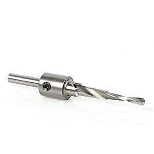 Amana Tool - 55650 Rta Furniture Drill/Countersink Assembly 10mm Dia x 106mm Long x 7mm Sh