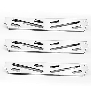 Uniflasy 66040 Heat Deflector for Weber Genesis II 300 Series II E-310, II E-315, II E-330, II E-335, II S-310 Gas Grills for Weber 66040 Heat Deflector Plates(2017 and Newer)