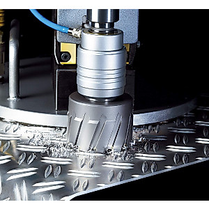 CS Unitec 9-1-138 C TCT Annular Cutter 1-3/16" Dia. X 1" Depth Carbide Tip Cutting Tool Bits for Magnetic Drills/Drill Press 3/4" Weldon Shank for Metal Cutting in Steel, Stainless and More