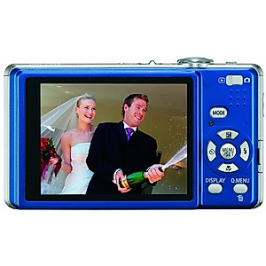 Panasonic Lumix DMC-FS15 12MP Digital Camera with 5x MEGA Optical Image Stabilized Zoom and 2.7 inch LCD (Blue)