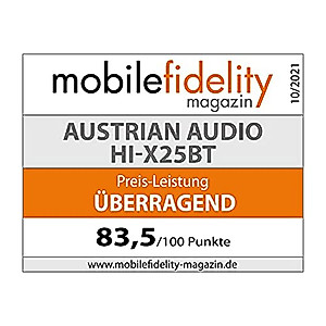 Austrian Audio Hi-X25BT Professional Wireless Bluetooth Closed-Back Over-Ear Headphones