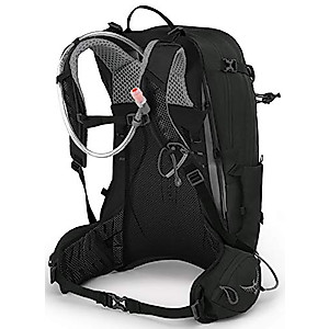 Osprey Manta 24L Men's Hiking Backpack with Hydraulics Reservoir, Black, One Size