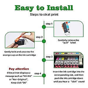 8 Pack Compatible CLI-42 CLI42 Multipack Ink Tanks Ink cartridges for Canon Pixma Pro-100 Pro100 Printers