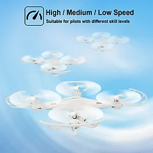 Cheerwing CW4 RC Drone with 720P HD Camera for Kids and Adults RC Quadcopter with Auto Hovering