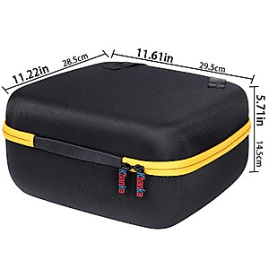 khanka Hard Carrying Case Replacement for Dewalt 20V MAX Blower, 100 CFM Airflow (DCE100B/DCE100M1), Case Only