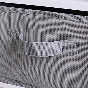 UTEX Toy Storage Organizer with Bookcase, Kids Bin Storage Unit with 8 Compartments and 3 Baskets, Toys Box, Multi Shelf Cubby for Books, Toys,White