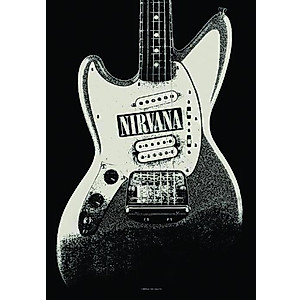 LPGI Nirvana Guitar Fabric Poster, 30 by 40-Inch