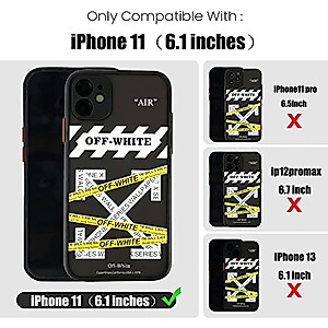 ANOVASOFT Cool Compatible for iPhone 11 Case Sports Design for Boys Teen Girls Suitable for iPhone Case iPhone 11 Soft TPU Shockproof Cover Case for Women/Man 6.1 Inch Black