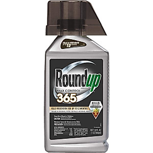 Roundup Concentrate Max Control 365 Vegetation Killer, 32 oz.
