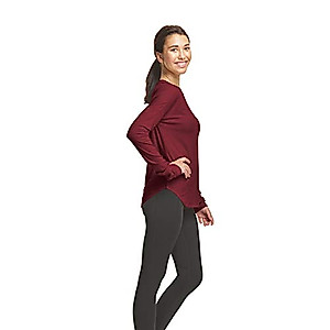 C9 Champion Women's Fashion Long Sleeve T-Shirt, Mulled Berry, L