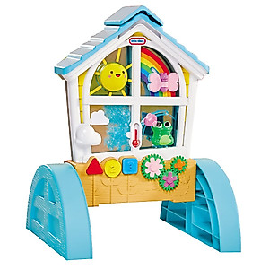 Little Tikes® Learn & Play™ Look & Learn Window™ Learning Educational Letters Numbers Weather Manners Sounds Music Lights Activity Table Gift & Toy for Infants Girls Boys Ages 12+ Months
